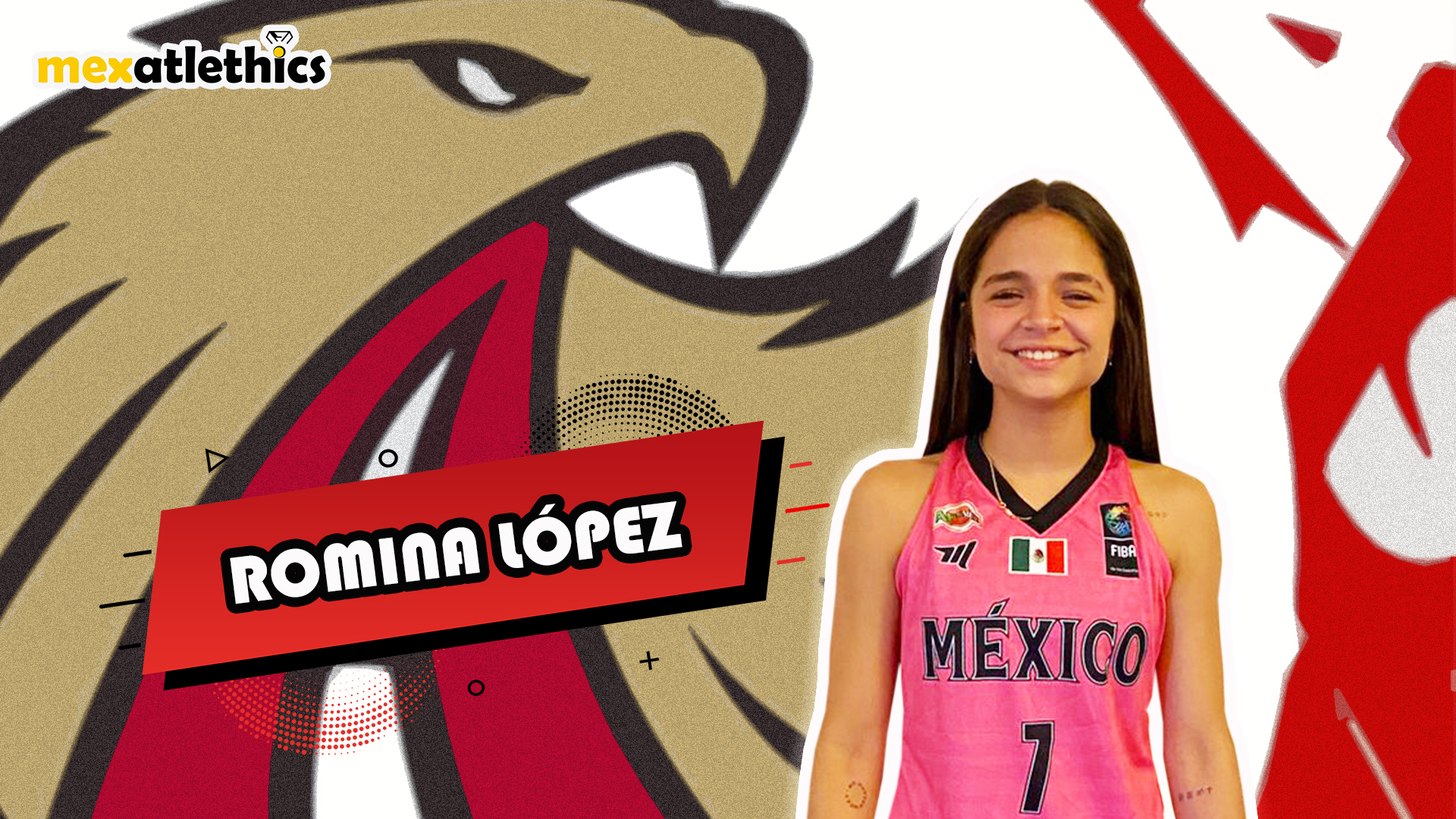 Romina López, presente en FIBA Centrobasket - Mexatlethics